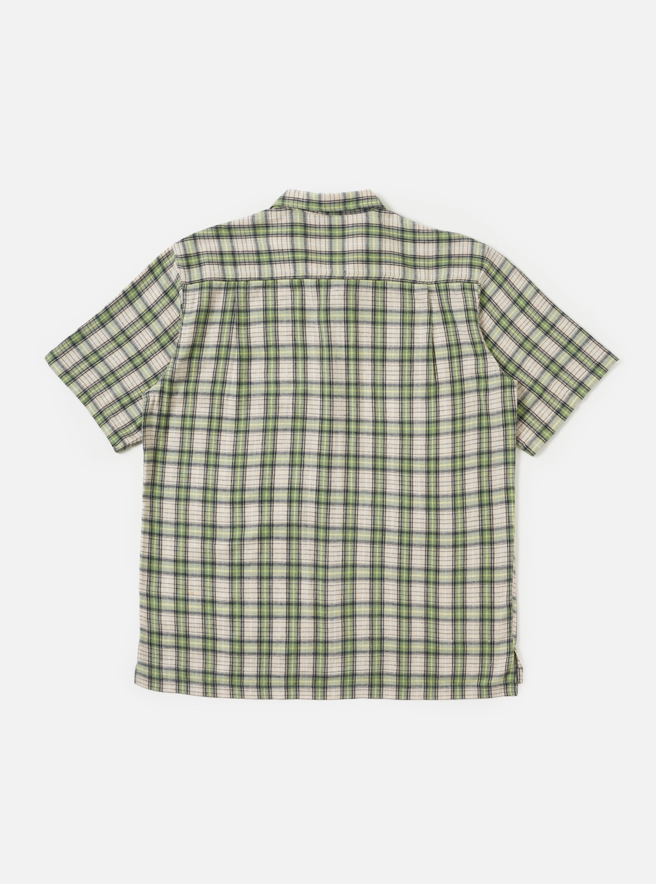 Universal Works Green Busy Plaid Short Pyjama Set | King's Cross