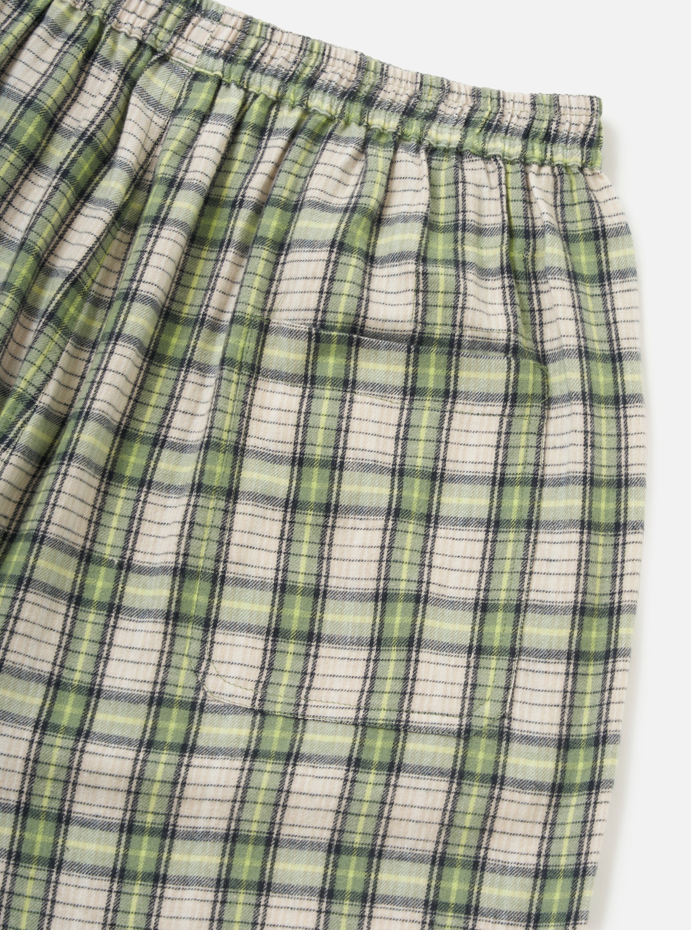 Universal Works Green Busy Plaid Short Pyjama Set | King's Cross