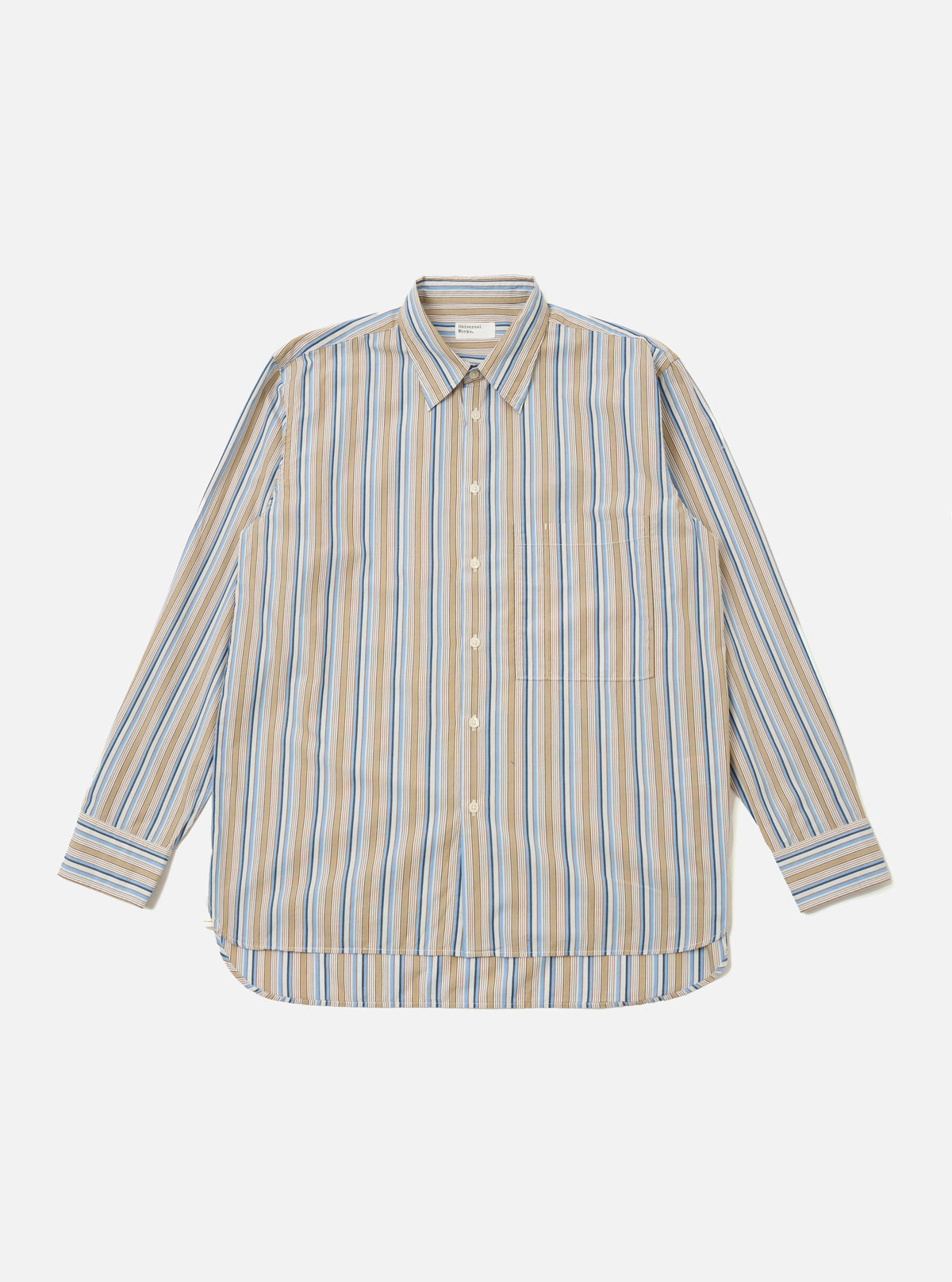 Men's Multi Pop Multi Stripe Square Pocket Shirt – Universal Works