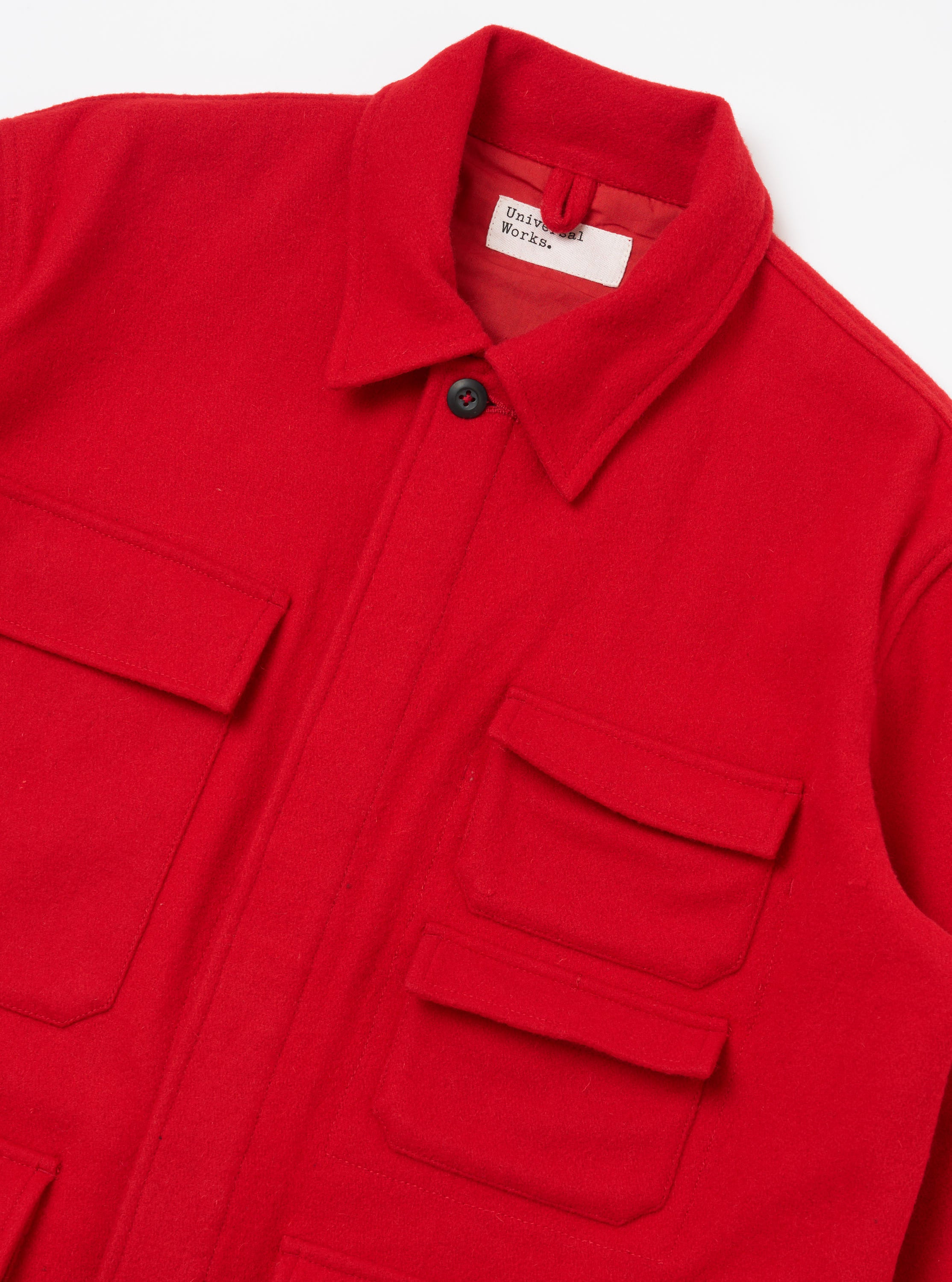 Universal Works Embroidered Red Mowbray Military Fatigue Jacket | King ...