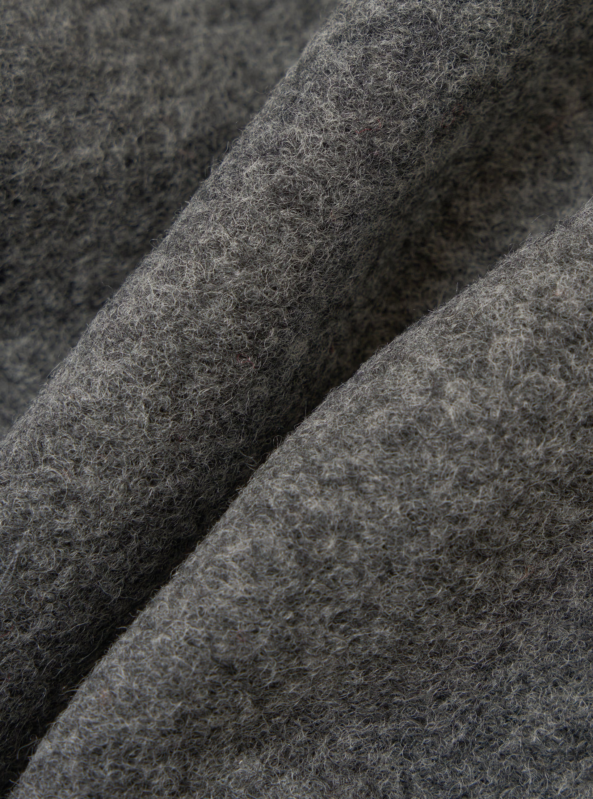 Men's Grey Marl Wool Fleece Rams Jacket – Universal Works